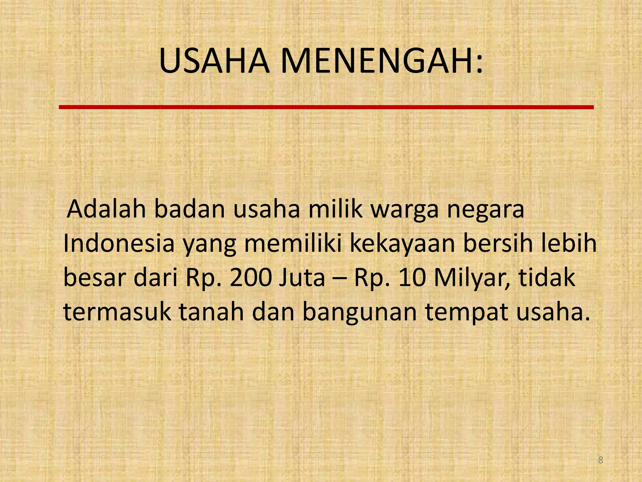 ( USAHA MIKRO, KECIL DAN MENENGAH (UMKM).ppt