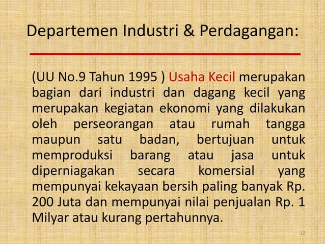 ( USAHA MIKRO, KECIL DAN MENENGAH (UMKM).ppt