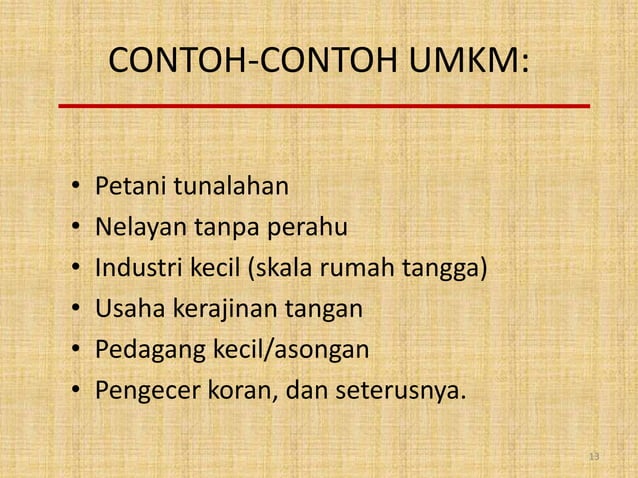 ( USAHA MIKRO, KECIL DAN MENENGAH (UMKM).ppt