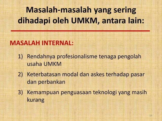 ( USAHA MIKRO, KECIL DAN MENENGAH (UMKM).ppt