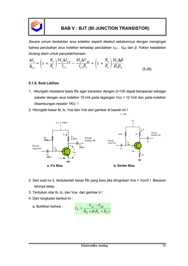 BAB V TRANSISTOR SEBAGAI PENGUAT.pdf