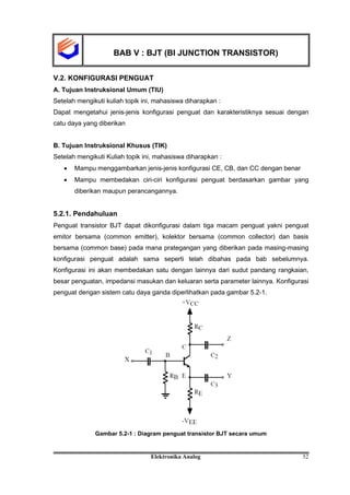 BAB V TRANSISTOR SEBAGAI PENGUAT.pdf