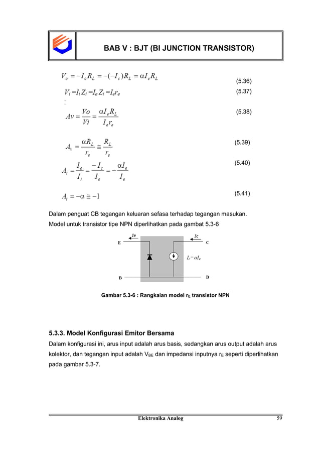 BAB V TRANSISTOR SEBAGAI PENGUAT.pdf