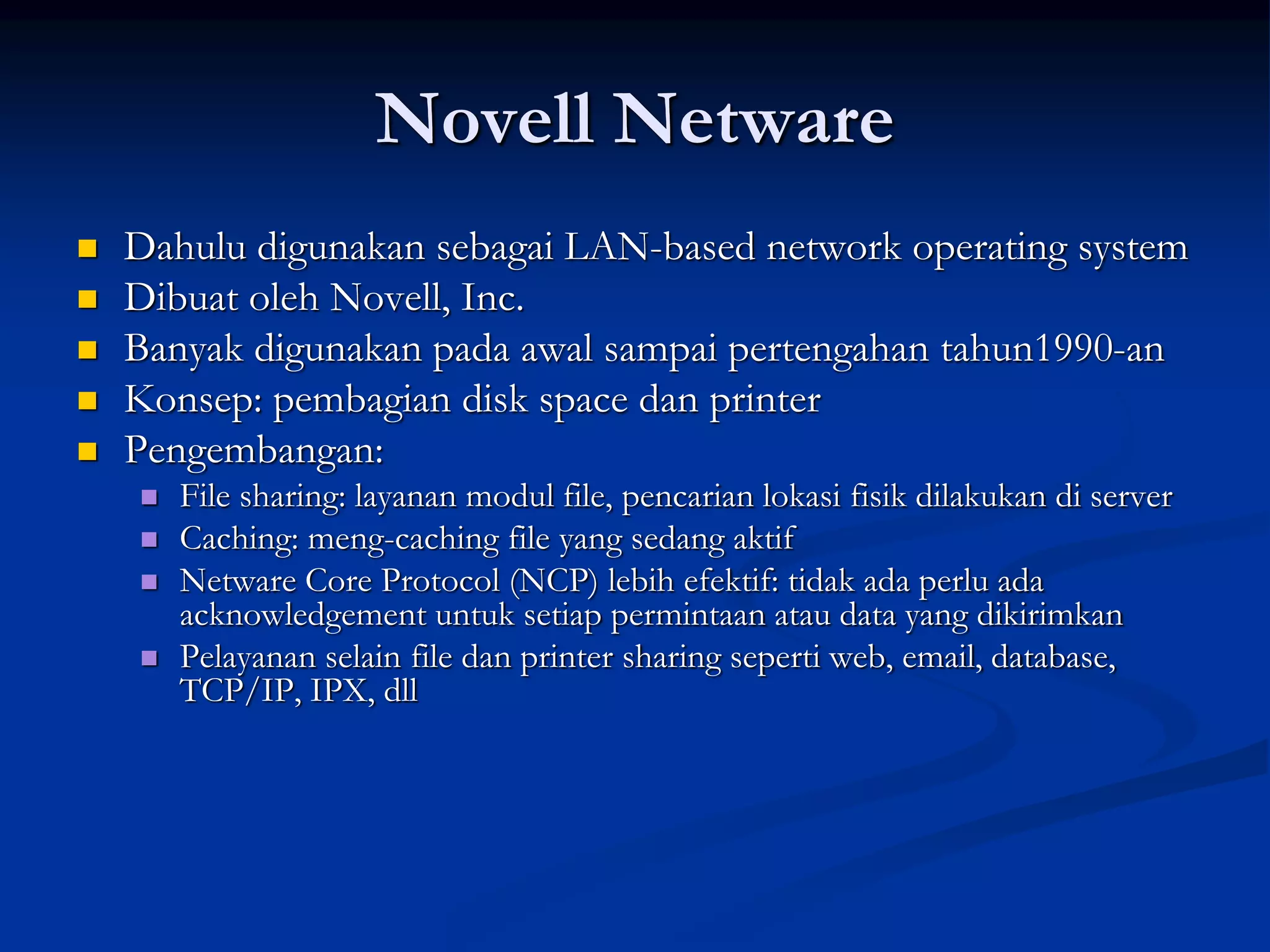 Bab X - Sistem Operasi Jaringan.ppt