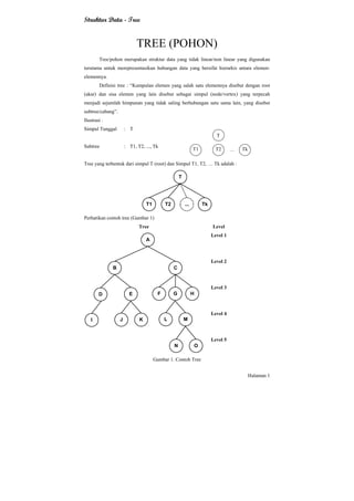 Bab x tree (pohon) | PDF