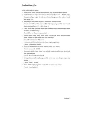 Bab x tree (pohon) | PDF