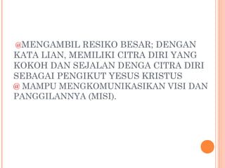 Bab xi citra pelajar kristen | PPT