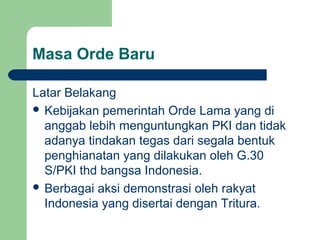 Bab xii berakhirnya masa orde baru dan lahirnya reformasi | PPS