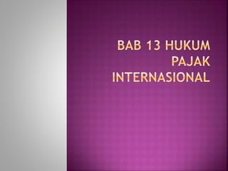 Bab xiii | PPT