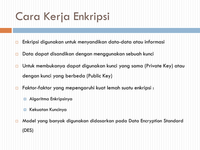 Bab xii sistem kriptografi | PDF