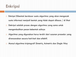 Bab xii sistem kriptografi | PDF