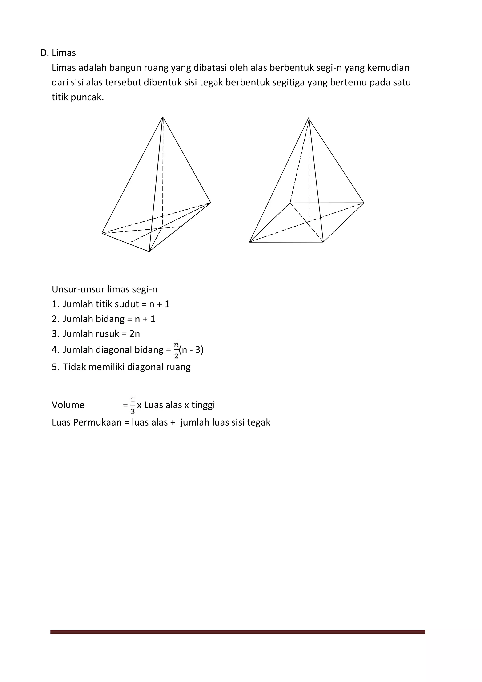 Bab xvi bangun ruang sisi datar | PDF