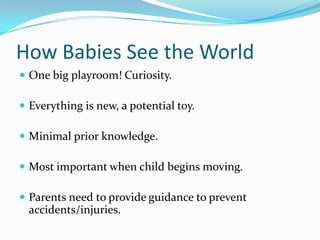 HPC 3O1 - Baby Proofing the Home | PPTX