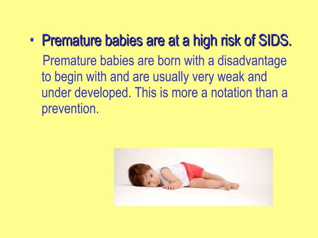 Baby Sleep Safety - Reducing the Risk of SIDS | PPT | Pregnancy ...