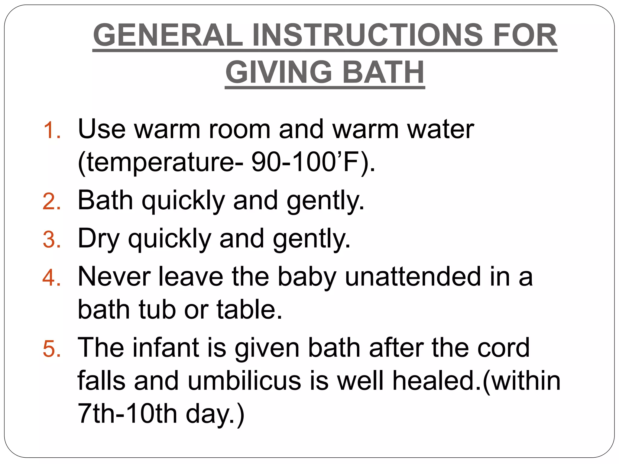 Baby Bath | PPTX