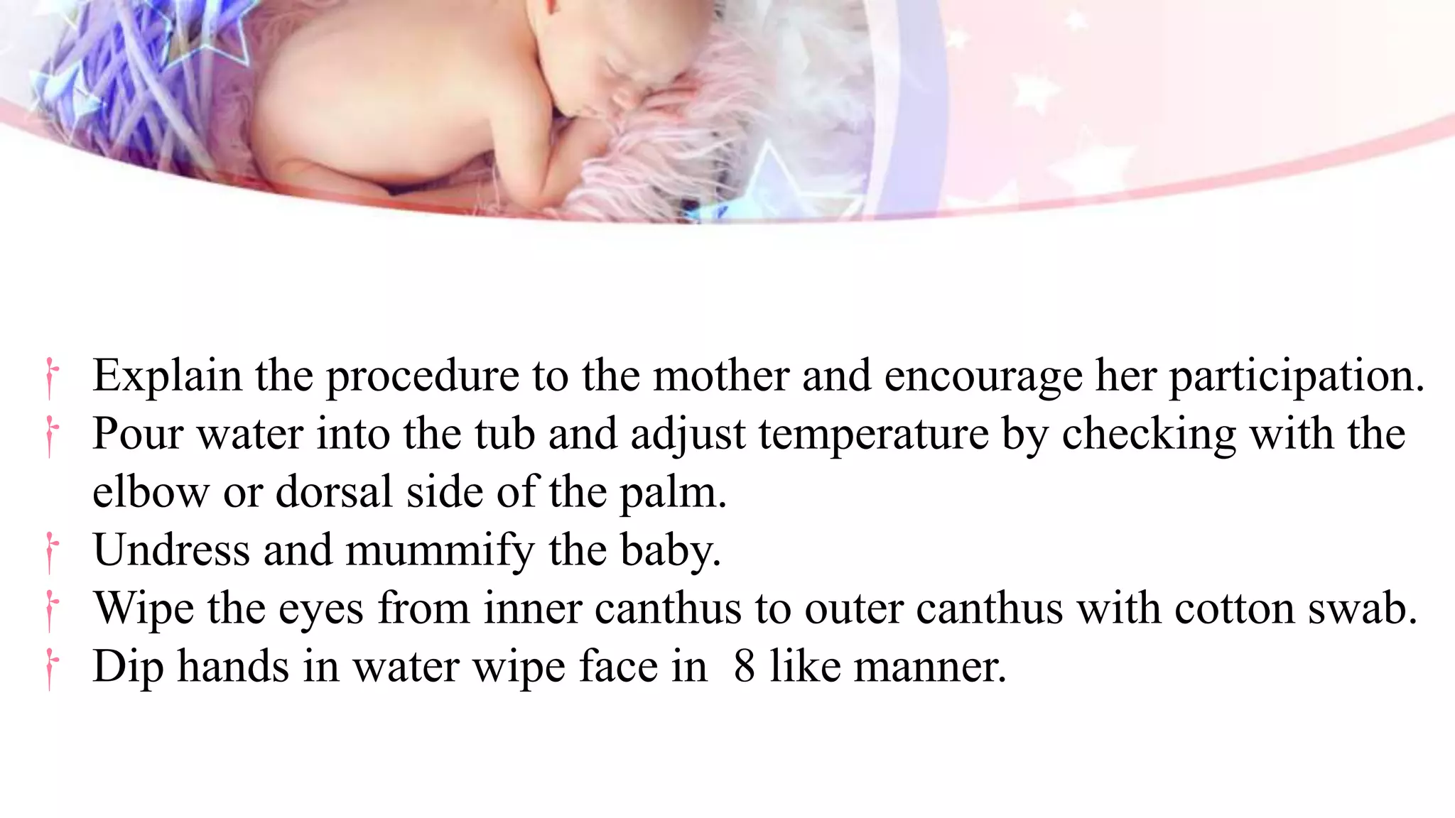 baby bath pptx (1).pptx | Pregnancy | Reproductive Health