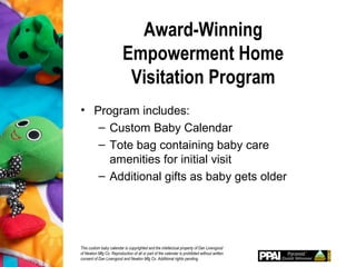 Baby's First Year Calendar Program | PPT