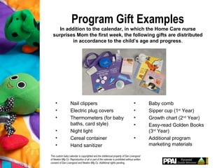 Baby's First Year Calendar Program | PPT