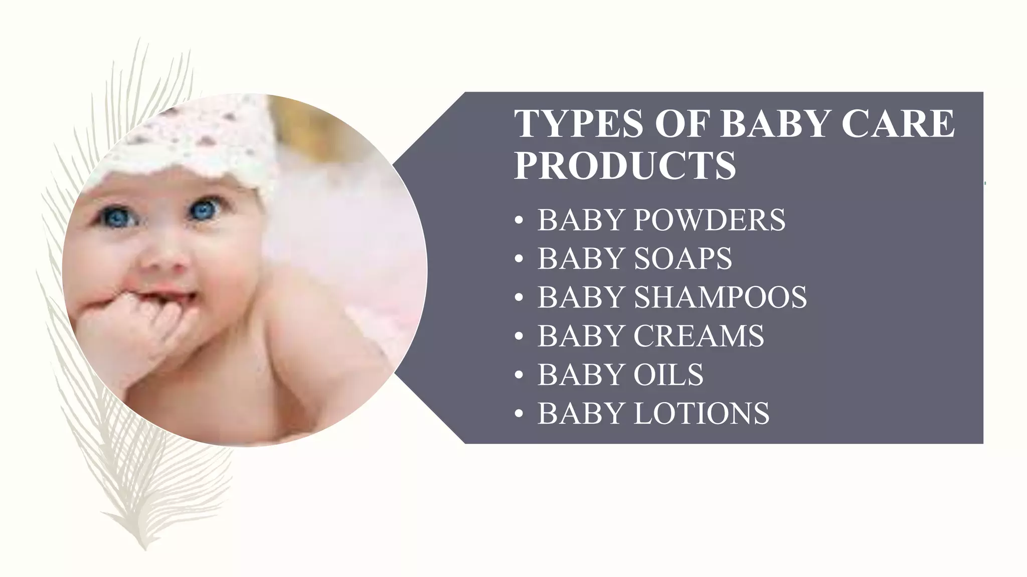 Baby care products | PPTX