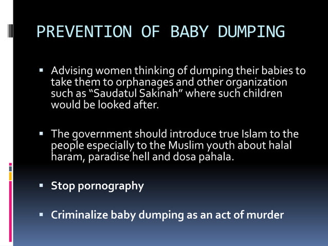 Baby dumping | PPT