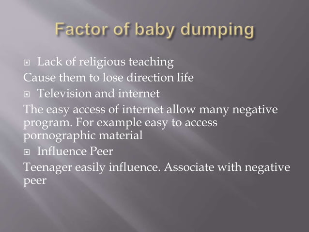 Baby dumping | PPTX