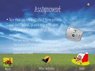 Baby farm animals | PPT