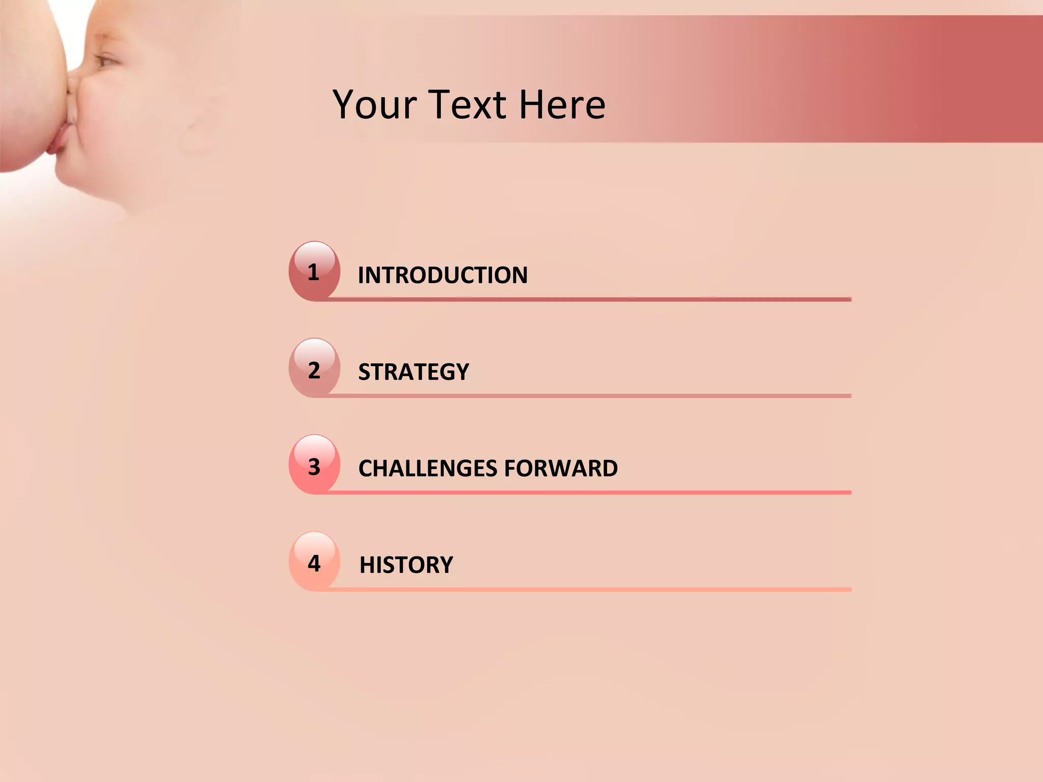 Baby Feeding Powerpoint Template | PPT