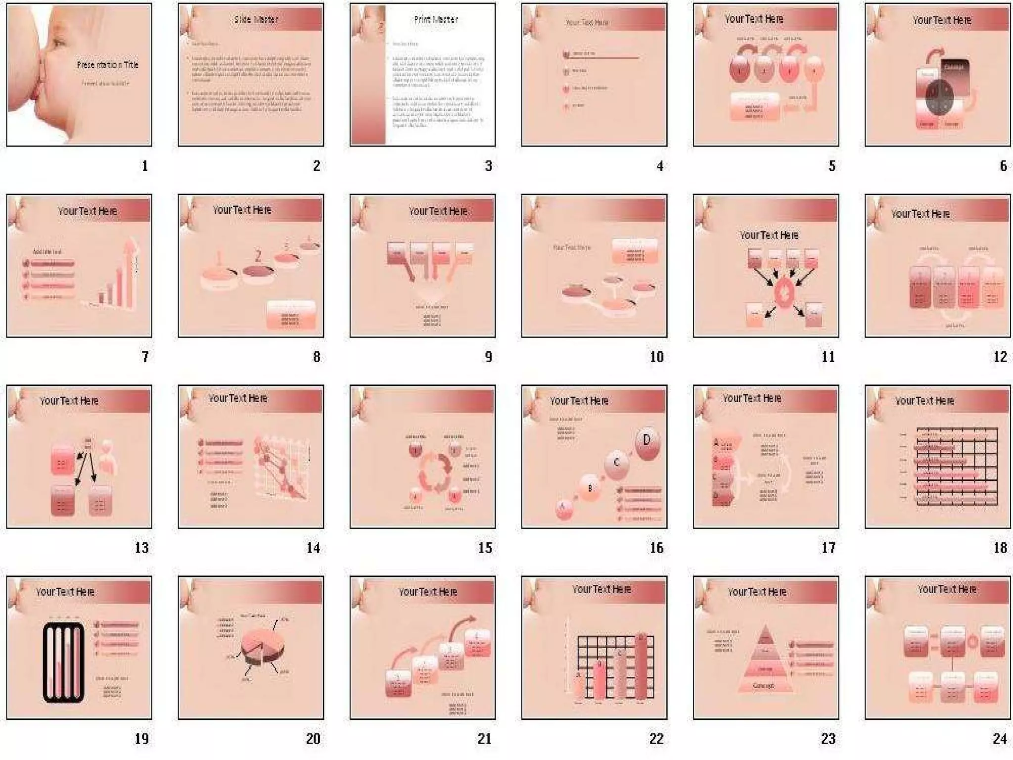 Baby Feeding Powerpoint Template | PPT