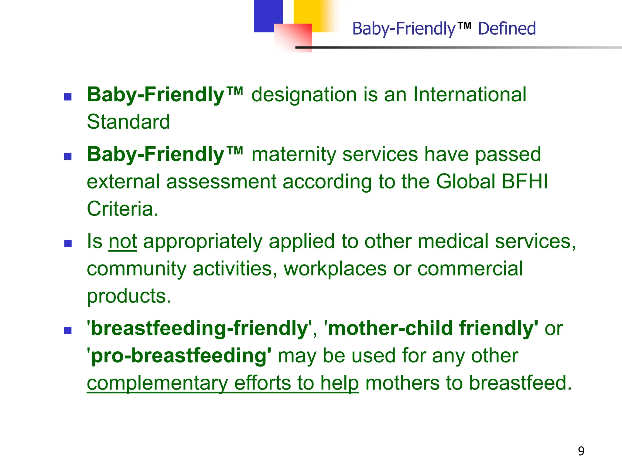BABY FRIENDLY HOSPITAL.PPT