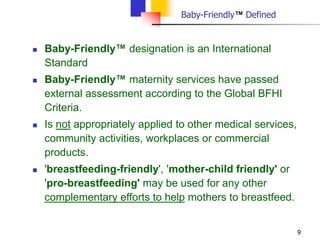 BABY FRIENDLY HOSPITAL.PPT