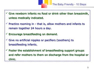 Baby friendly hospital initiative | PPT