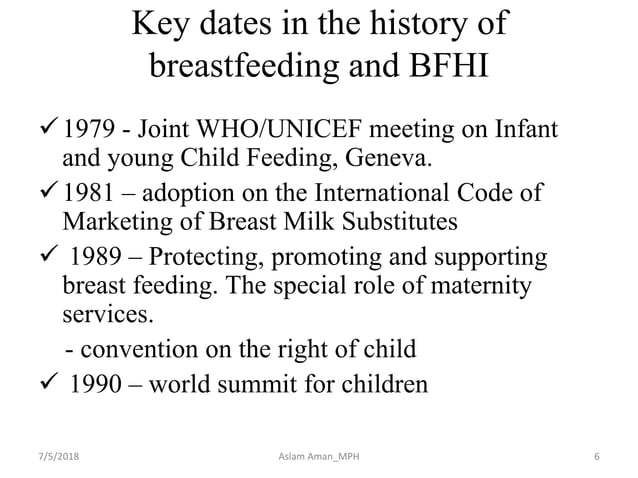Baby Friendly Hospital Initiatives (BFHI) | PDF