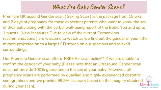 Baby gender scans | PPTX
