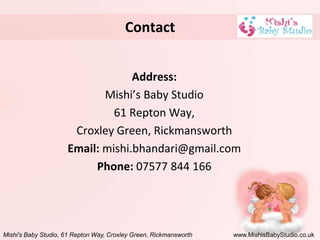 Baby Hand and Feet Casting Croxley Green, Rickmansworth | PPT
