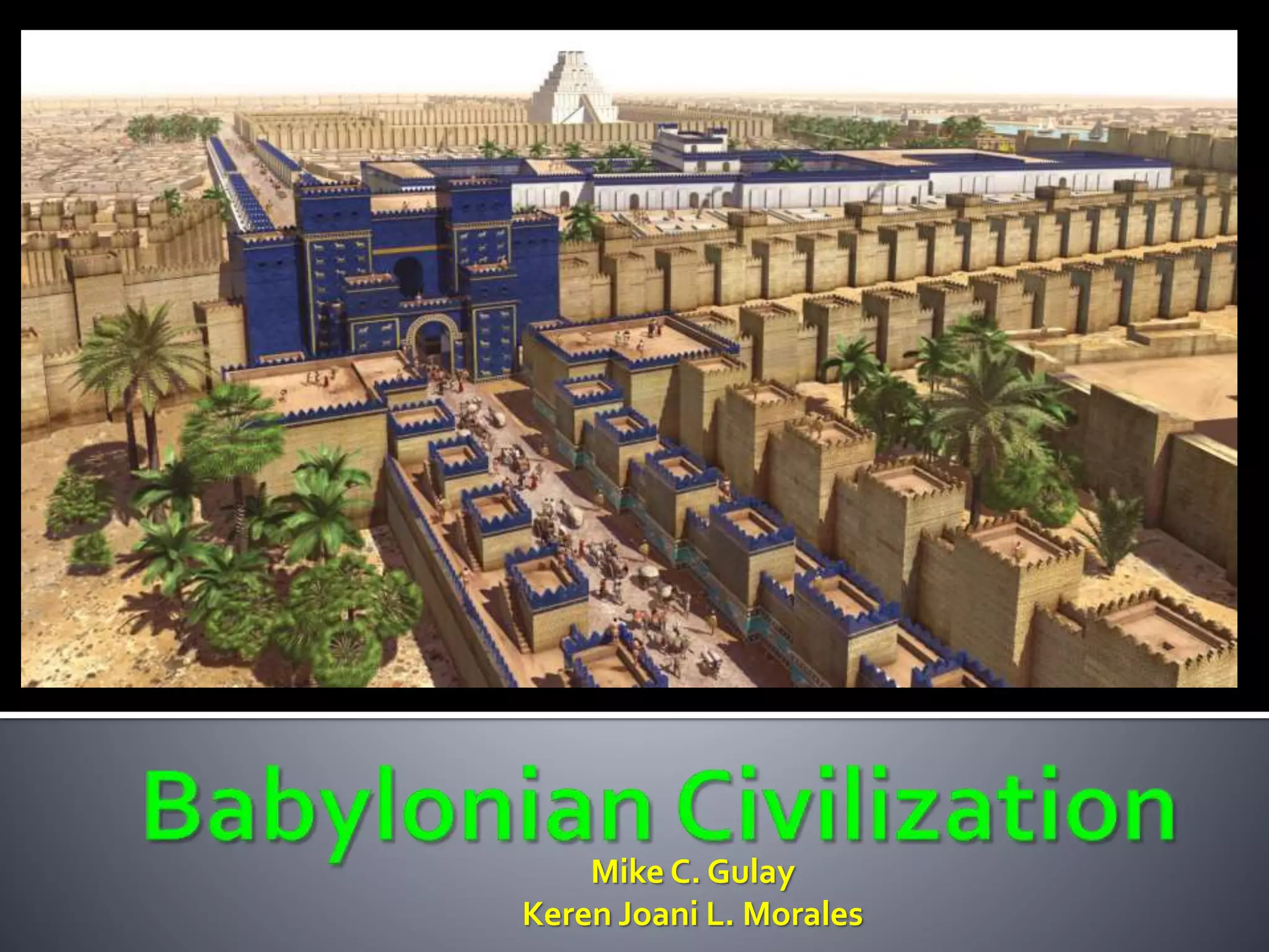 Babylonian Civilization | PPTX