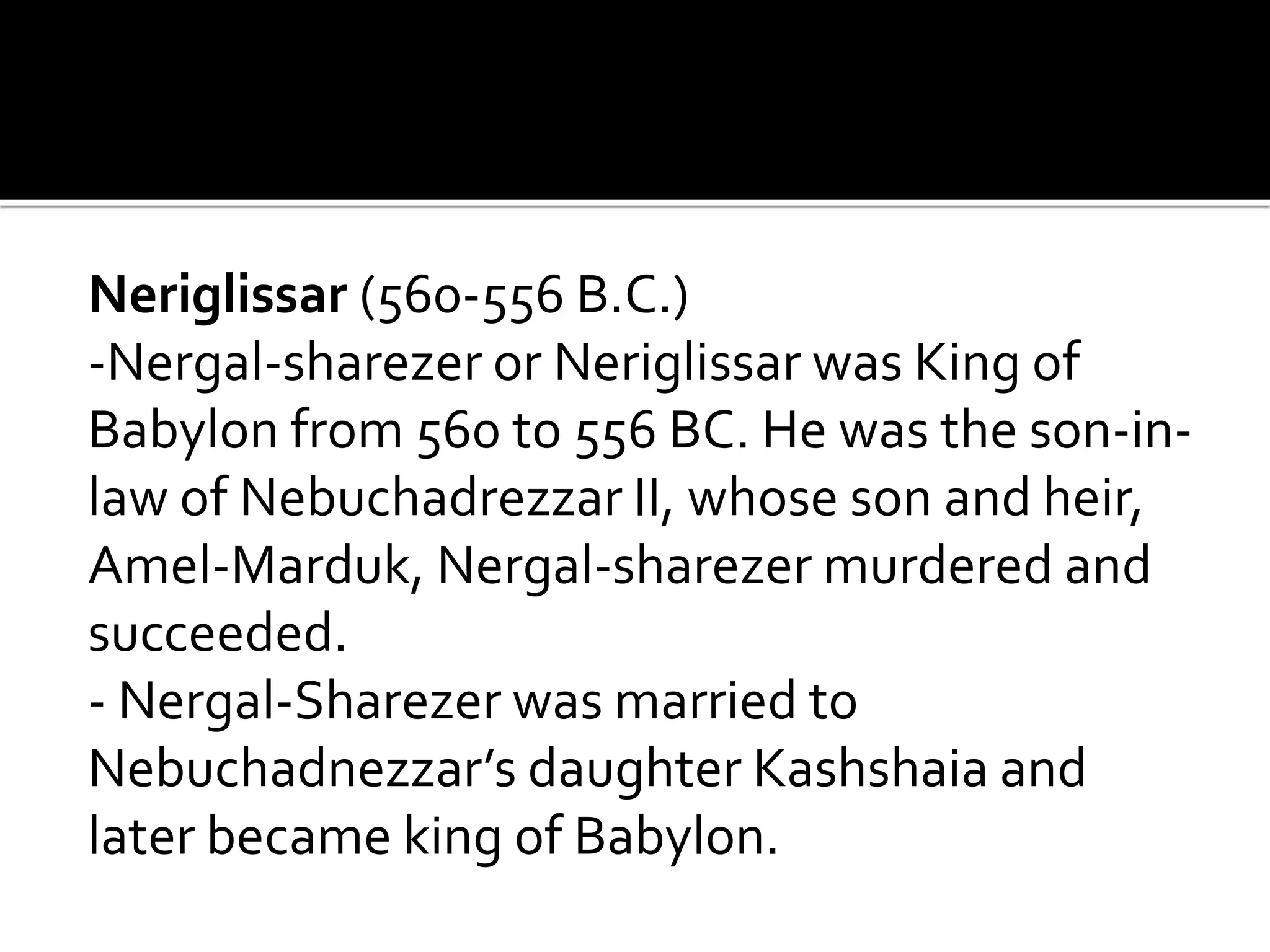 Babylonian Civilization | PPTX