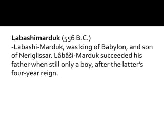 Babylonian Civilization | PPTX