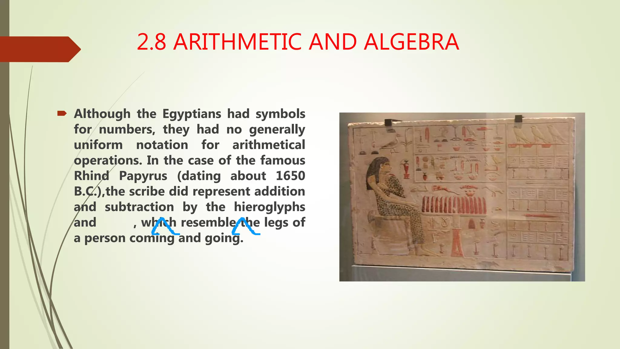 Babylonian and egyptian mathematics | PPTX