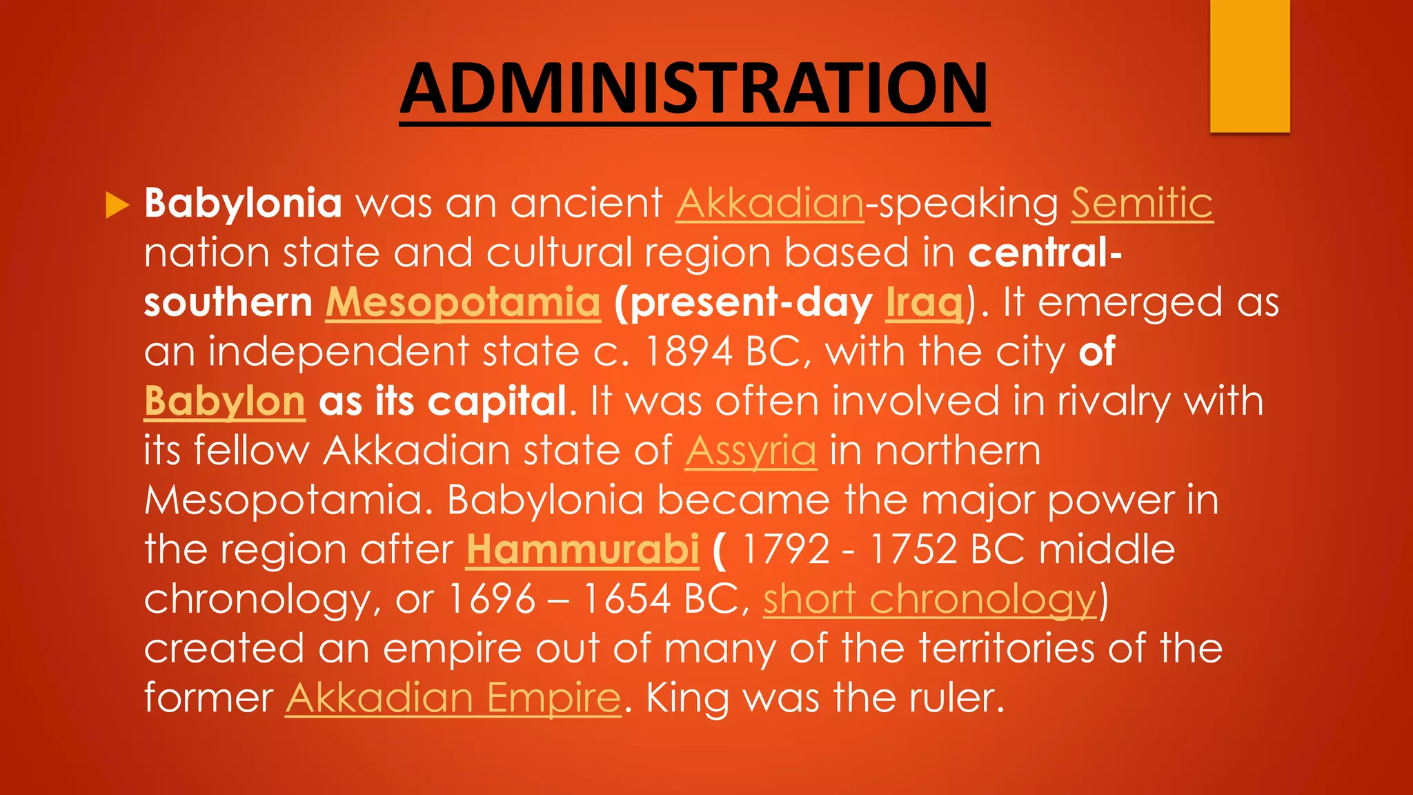 Babylonian History of Medicine - Rivin | PPTX