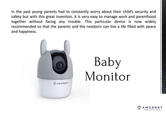 Baby monitors are the future of parenting! | PPT