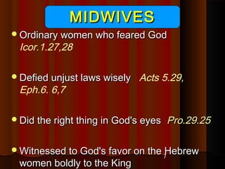 Baby Moses of The Bible | PPT