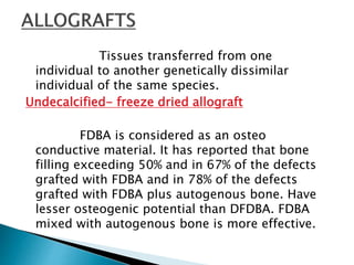 Regenerative osseous surgery | PPTX