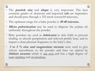 Baby powders | PPTX