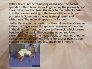 Reflexes of Newborns | PPTX
