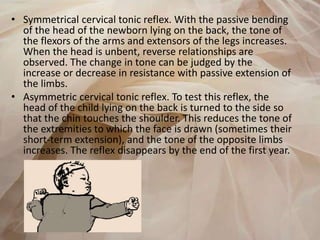 Reflexes of Newborns | PPTX