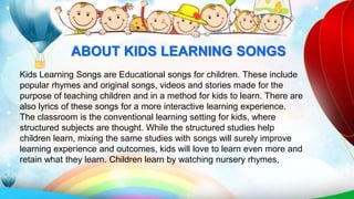 Baby rhymes in english | PPTX