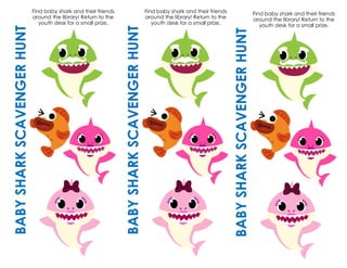 Baby Shark Scavenger Hunt | PPT