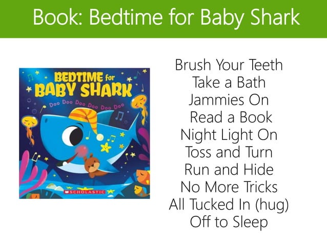 Baby Shark Storytime | PPTX | Children\'s Music | Music