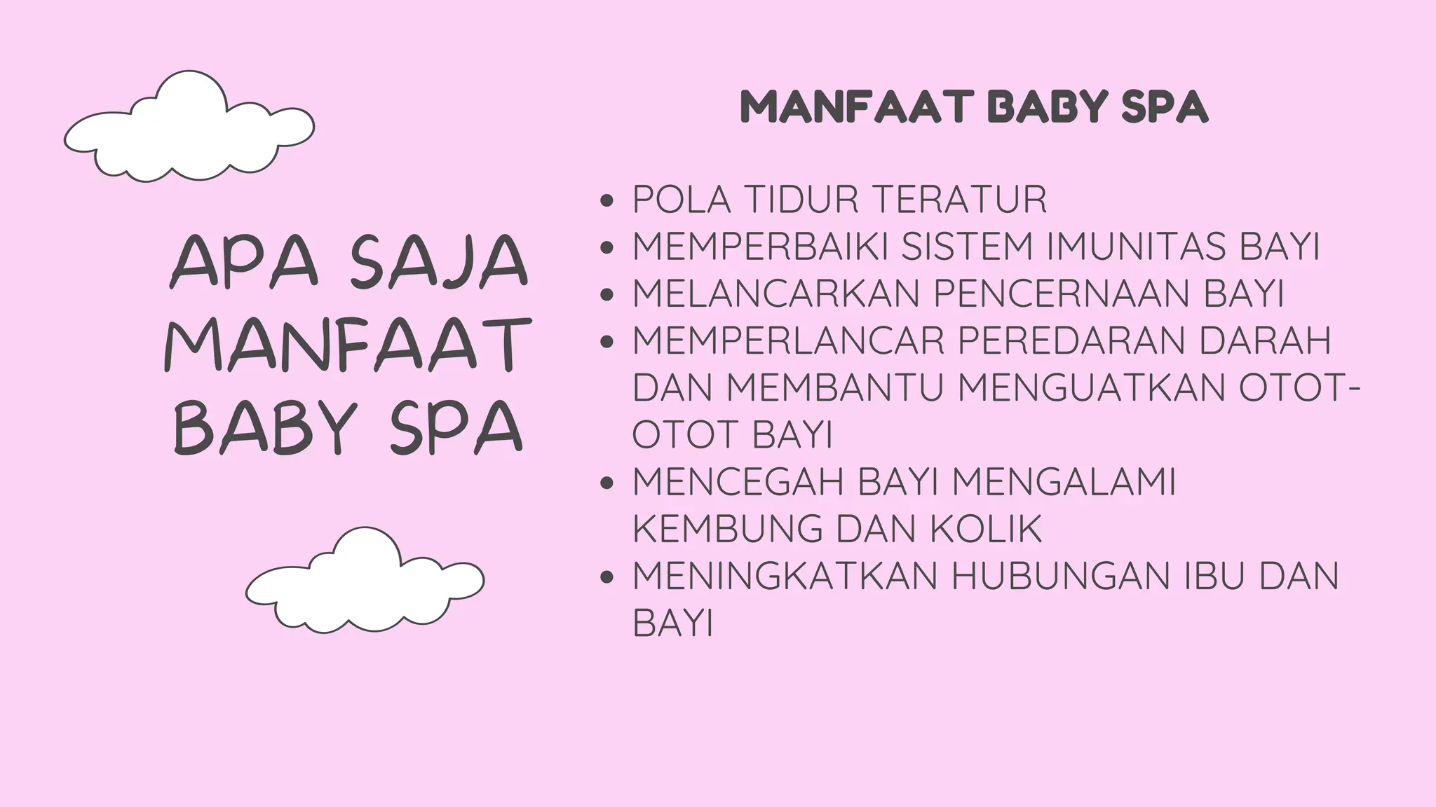 Baby SPA I Mata Kuliah Asuhan Kebidanan Komplementer | PDF