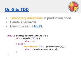 Baby Steps TDD Approaches | PDF | Programming Languages | Computing